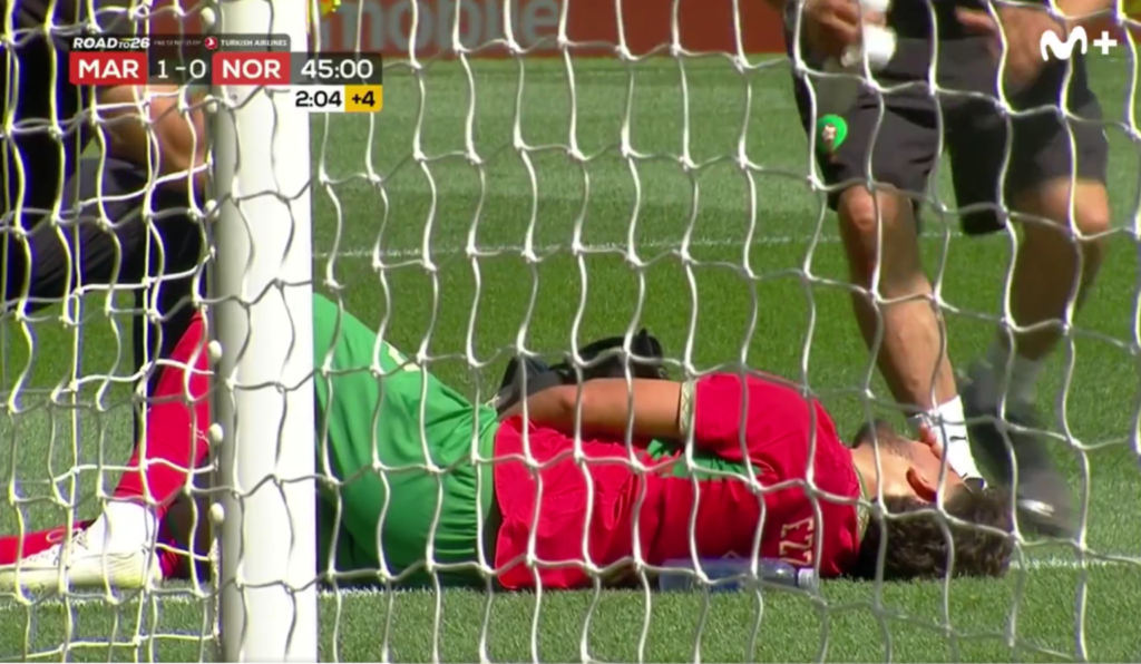 La blessure d’Abde Ezzalzouli fait craindre un forfait pour le Mondial 2026